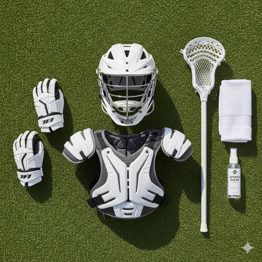 How to Clean Lacrosse Gear: Step-by-Step for Pads, Gloves & Helmet ...