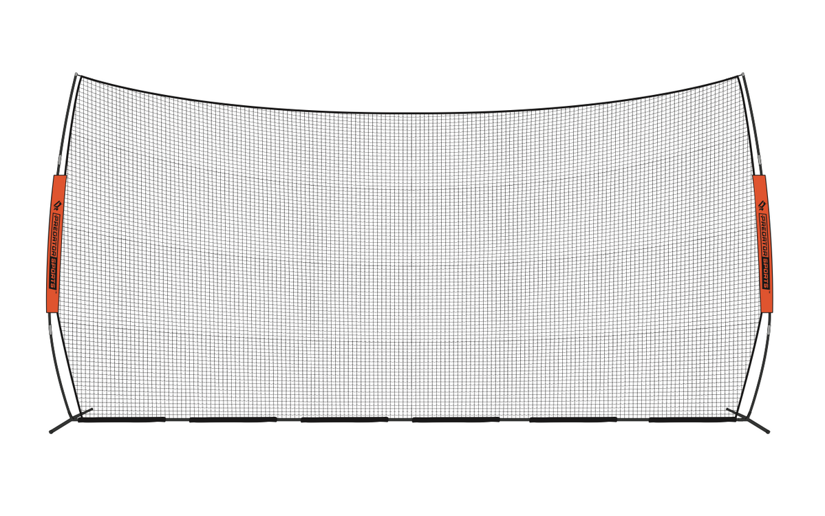 Predator Sports 21' x 11' Pop-up Backstop | Lacrosseballstore